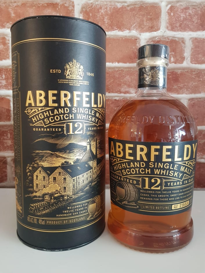 Aberfeldy 12 Year Single Malt Scotch Whisky